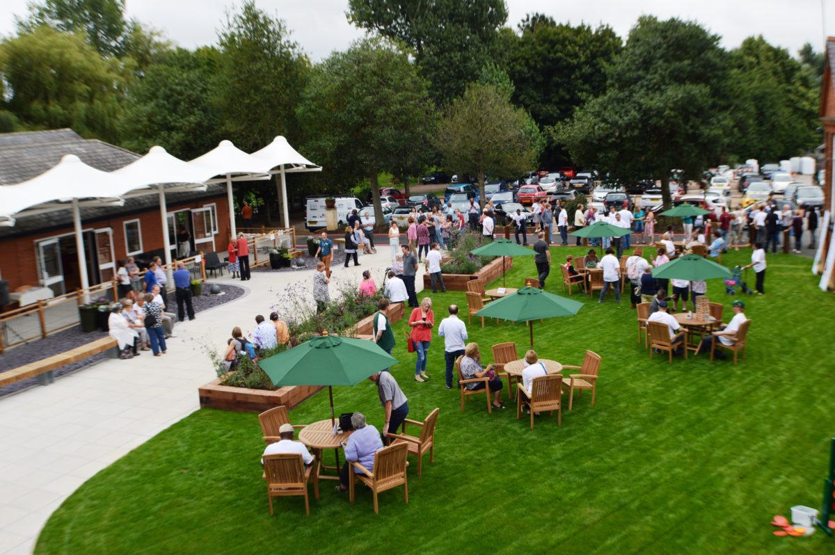 St Andrews Workbridge Café Terrace and Courtyard - JW Turner Builders