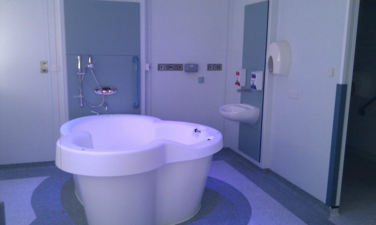 Kettering Hospital Birthing Pool - JW Turner Builders